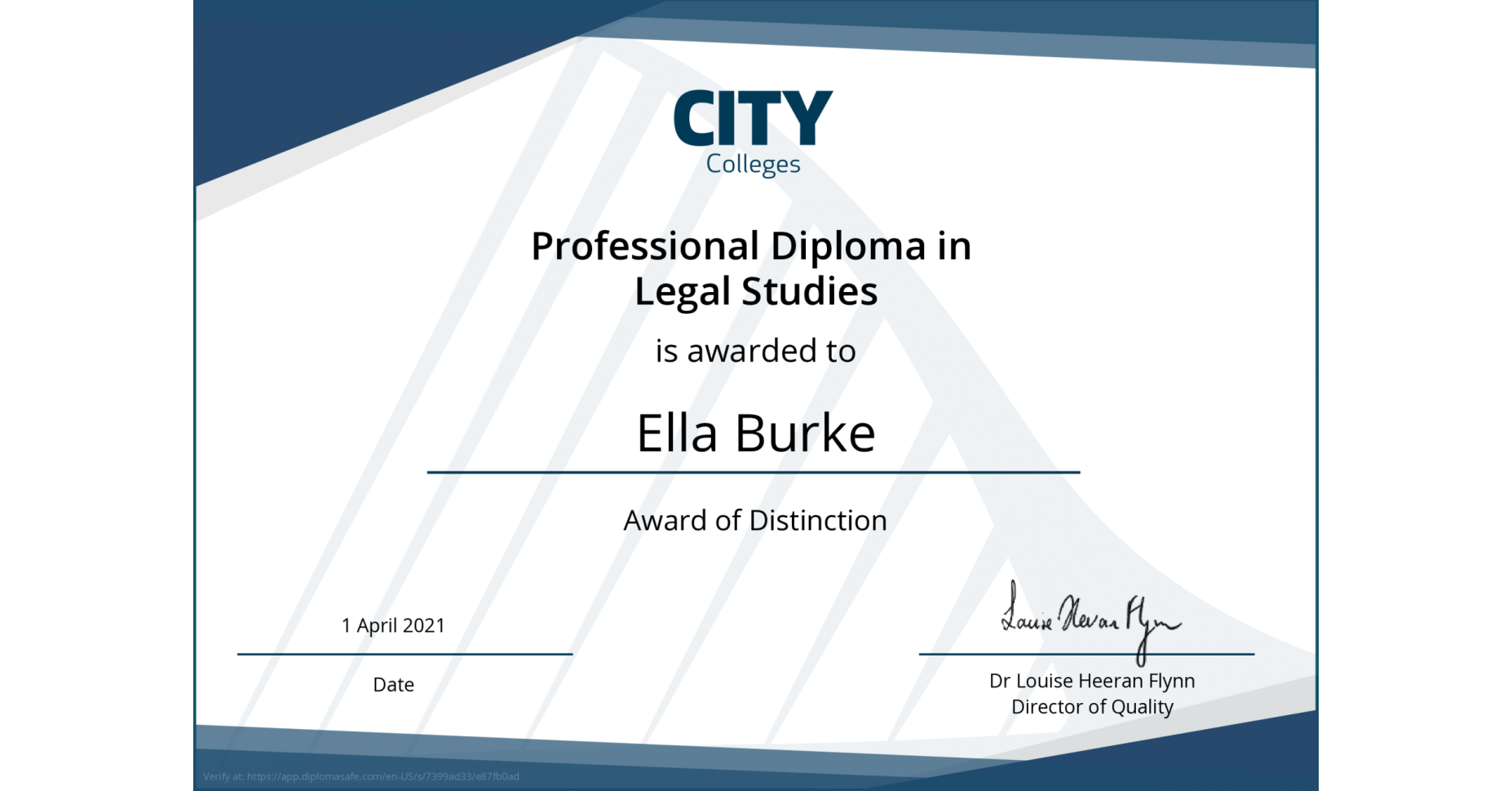 Legal Studies - Diplomasafe