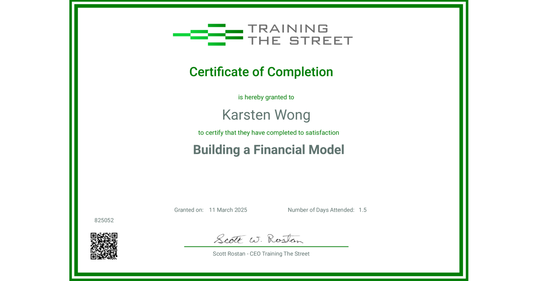 Training The Street - Diplomasafe