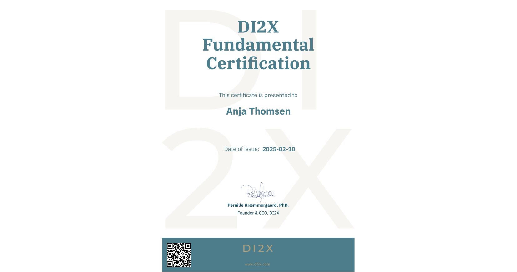 DI2X Fundamental - Diplomasafe