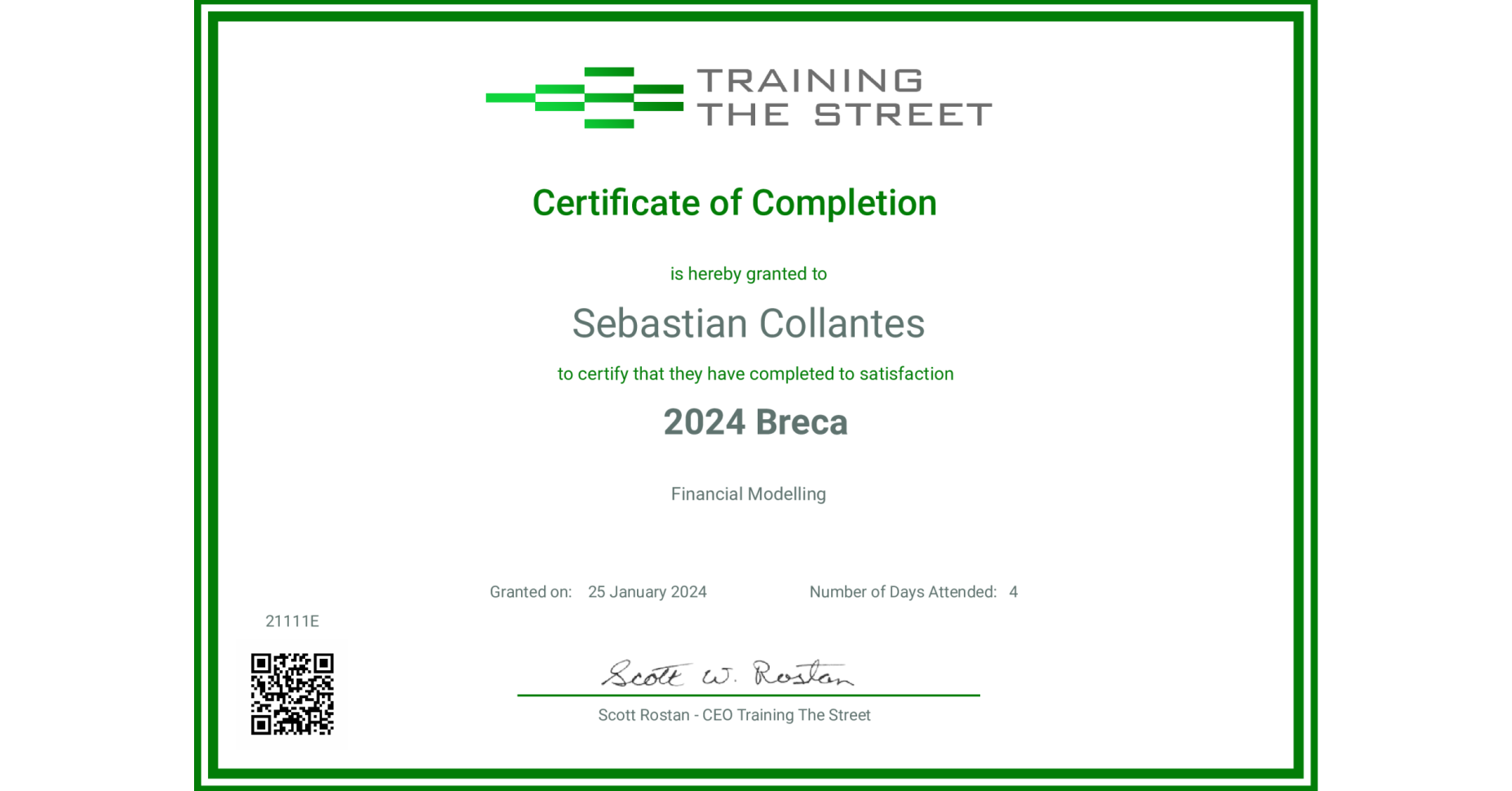 Training The Street - Diplomasafe