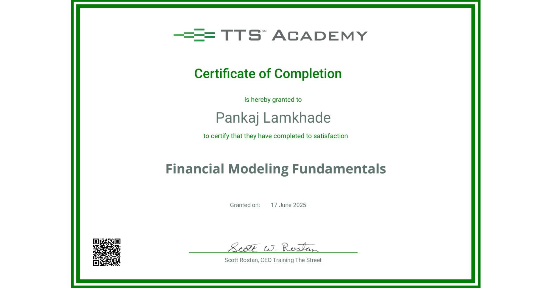Financial Modeling Fundamentals - Diplomasafe