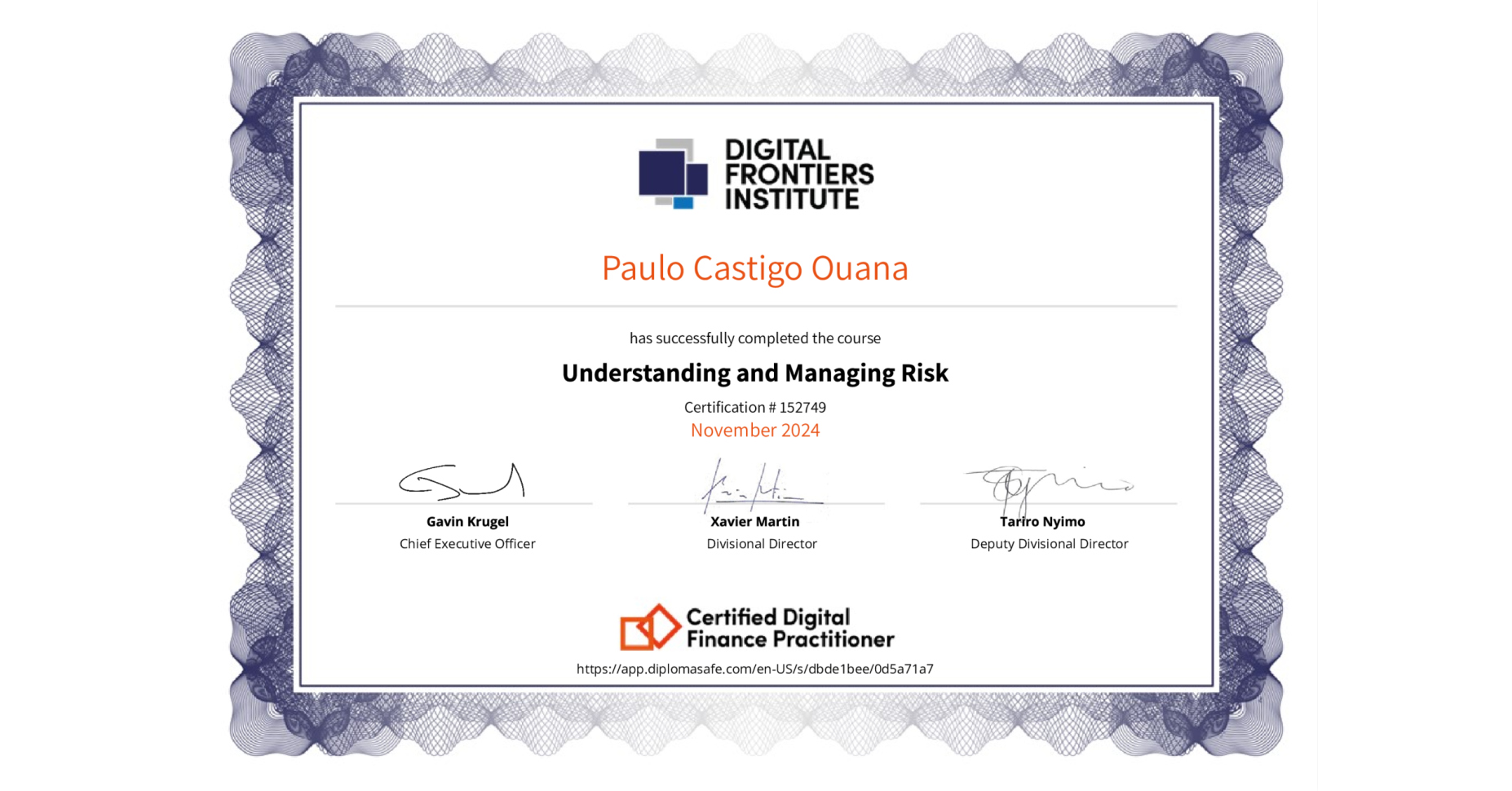 Understanding and Managing Risk - Diplomasafe