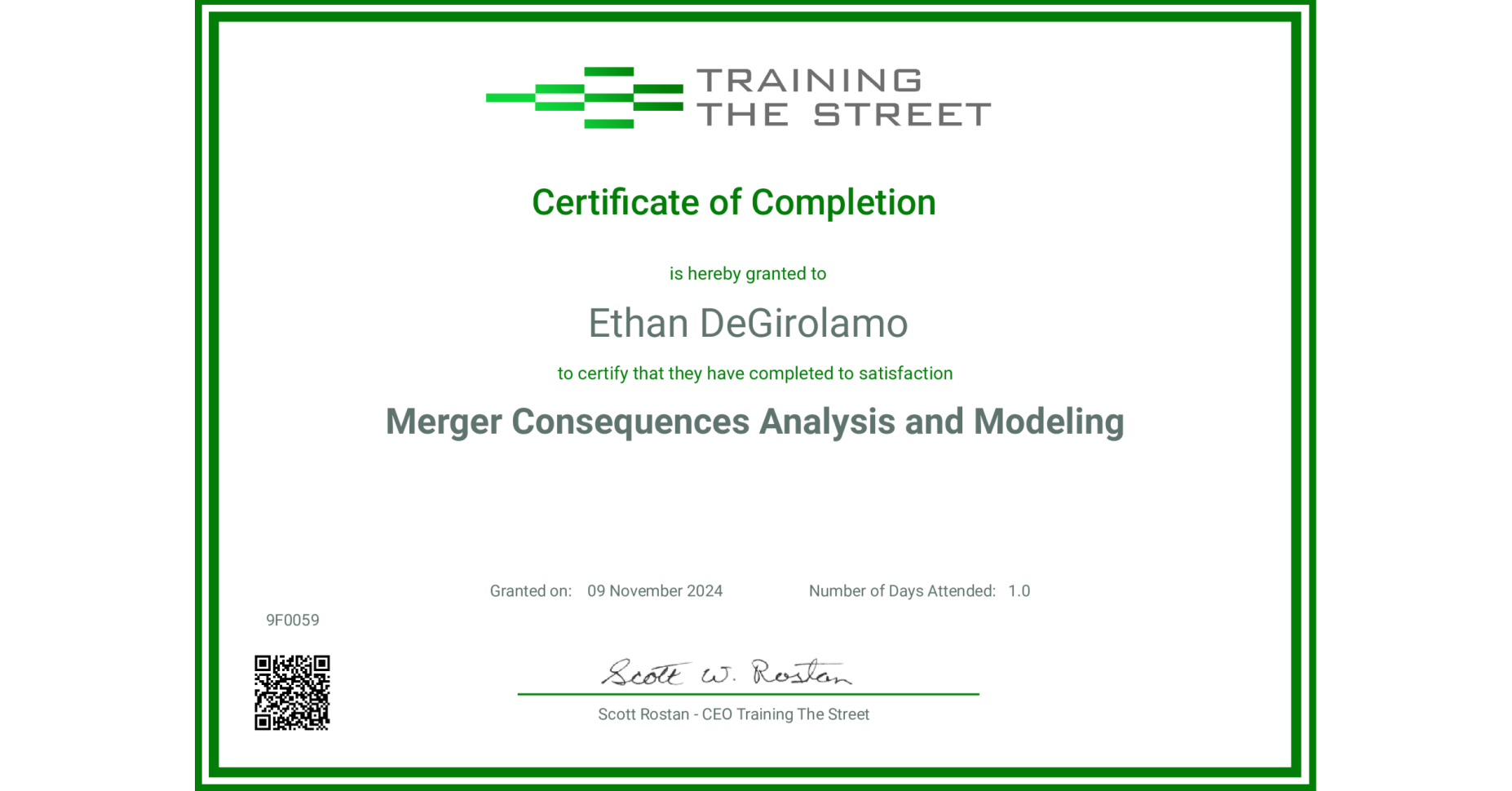 Training The Street - Diplomasafe