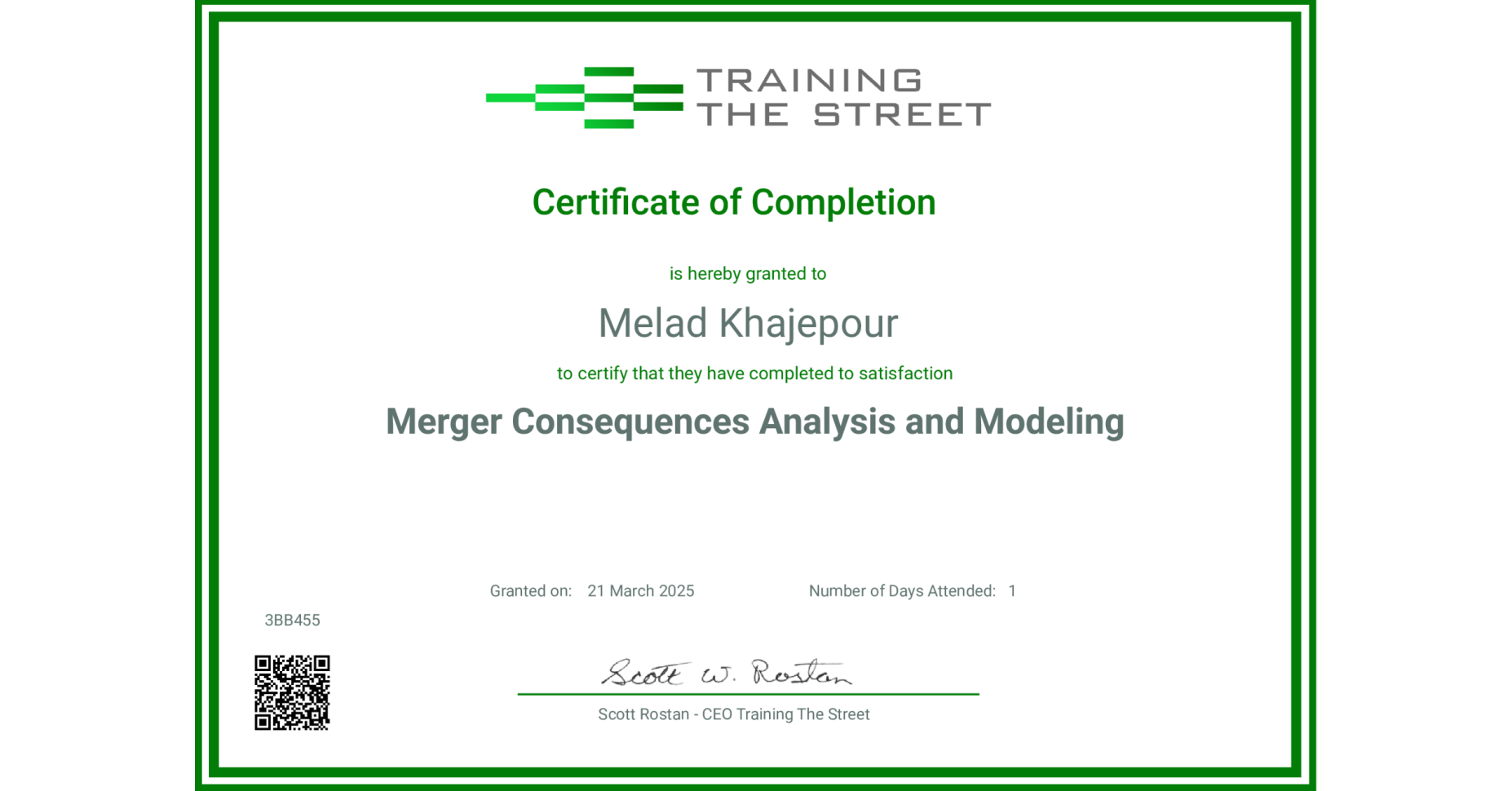 Training The Street - Diplomasafe