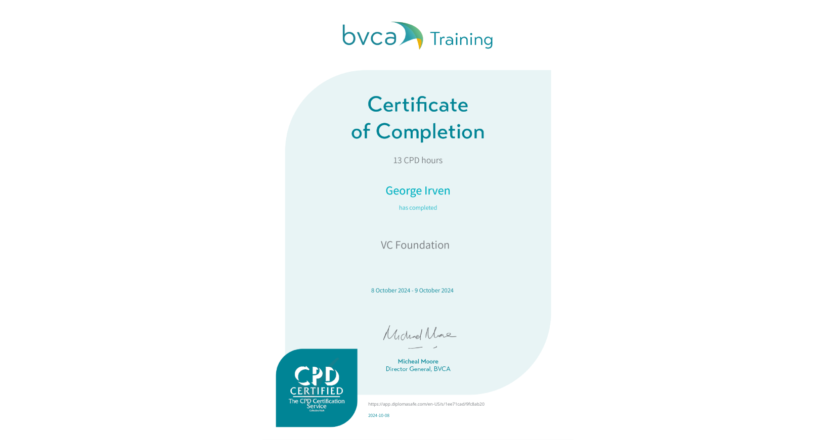 VC Foundation - Diplomasafe